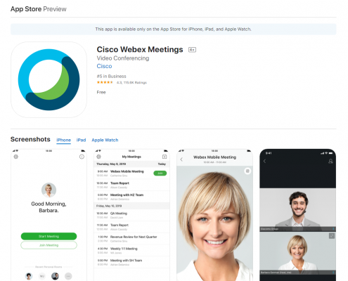 Hướng dẫn cài và sử dụng Cisco WebEx họp, học trực tuyến thay Zoom ...