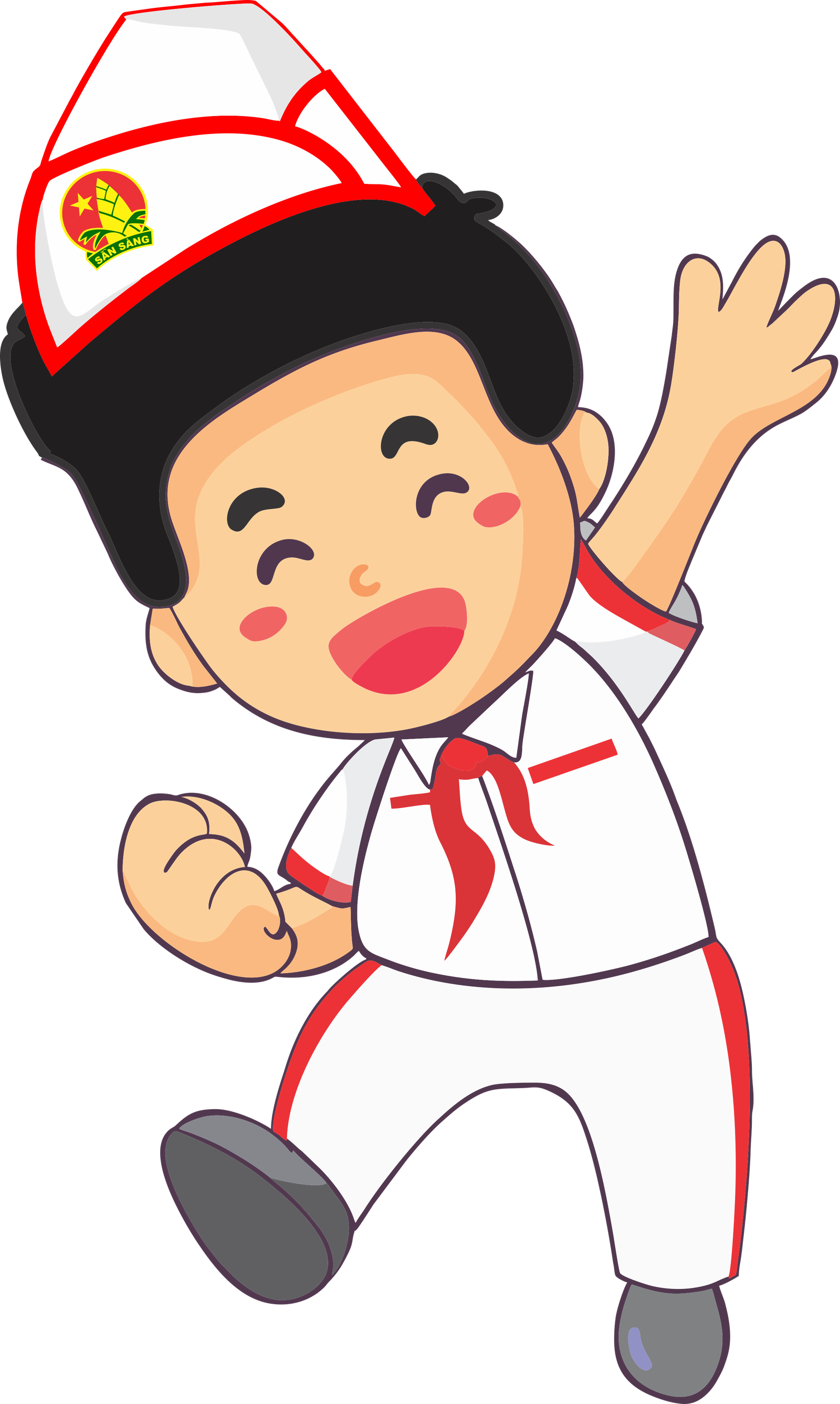 Infographic – Đội ta lớn lên cùng đất nước – chia sẻ chibi vector đội ...